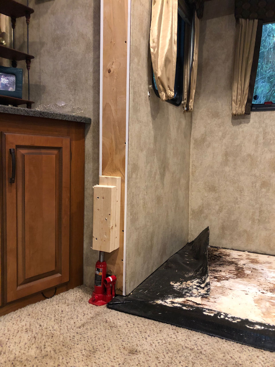 Rotten Slide Out Floor Replacement | RVHome - Mobile RV Repair